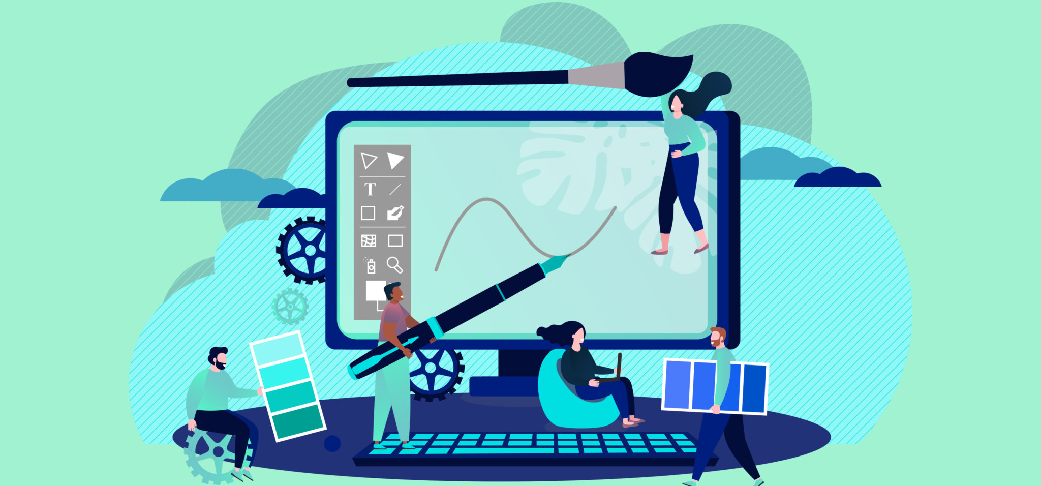 Başlayanlar üçün 20 Ən Yaxşı Qrafik Dizayn Aləti və Proqramı (2025)