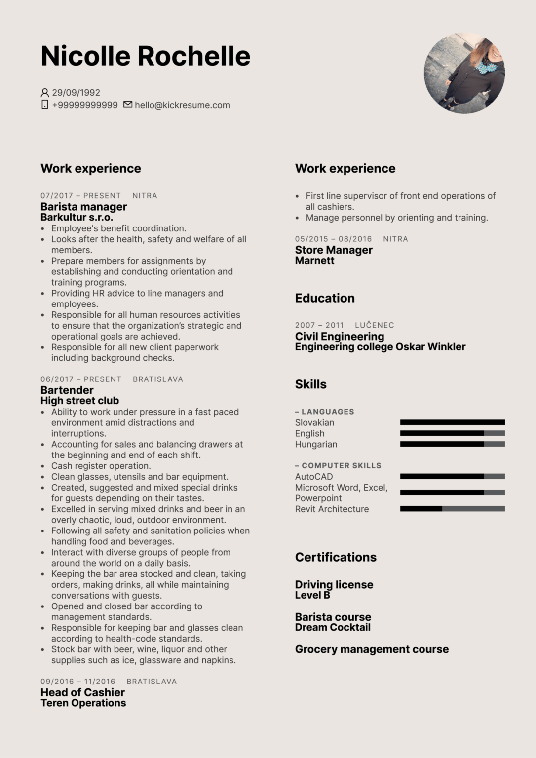 25 Beste CV-voorbeelde om uit inspirasie te put in 2025