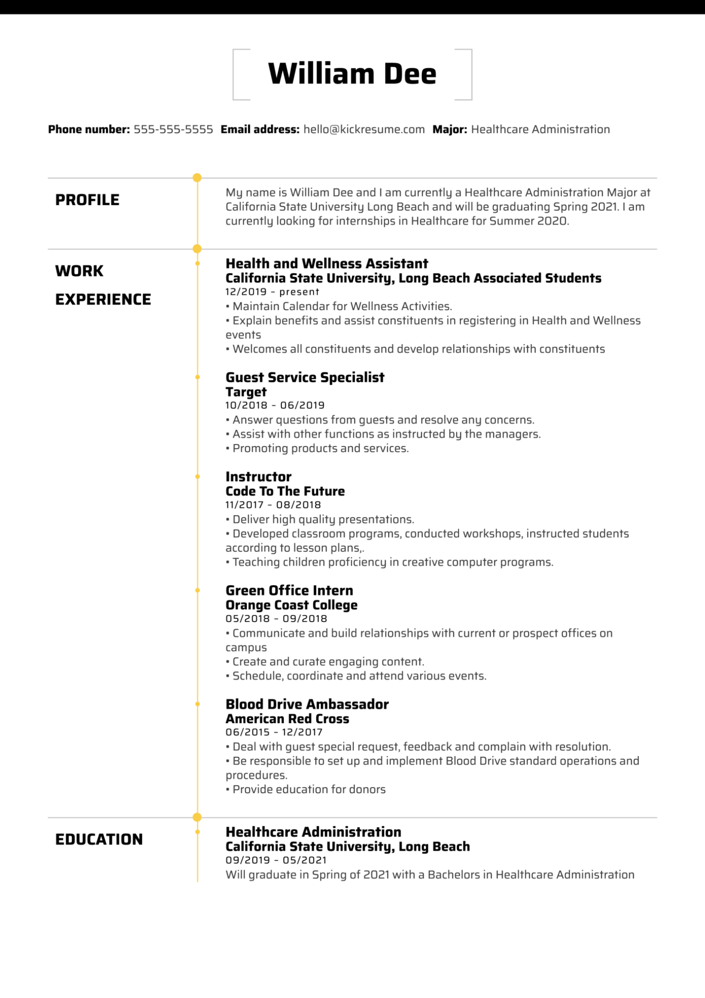 25 Beste CV-voorbeelde om uit inspirasie te put in 2025