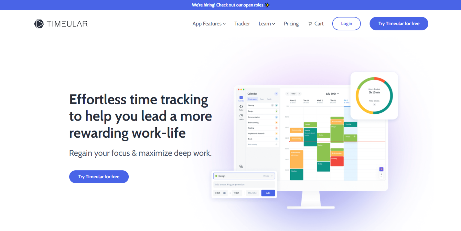 15 年 2025 款最佳时间跟踪应用、工具和软件