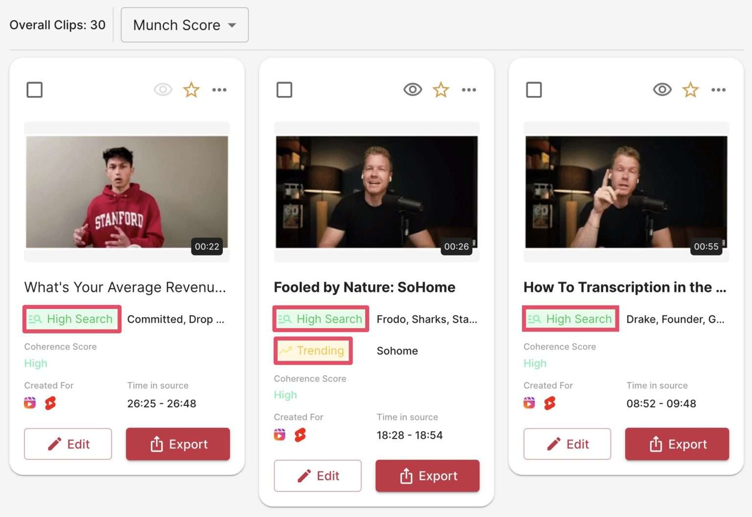 Munch (GetMunch) Review: A.I. Powered Video Repurposing (2025)
