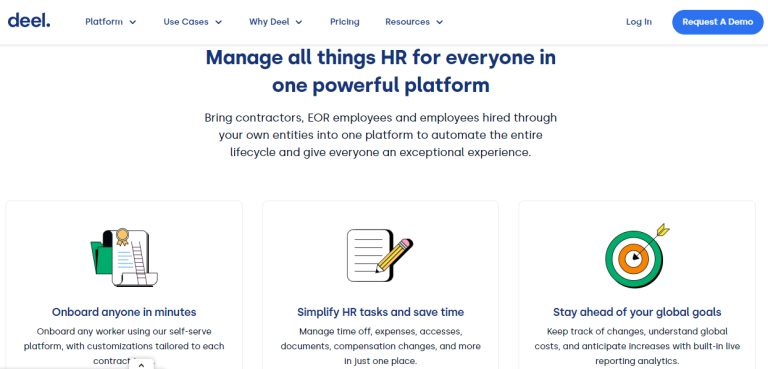 Deel Review - 一体化的全球就业平台