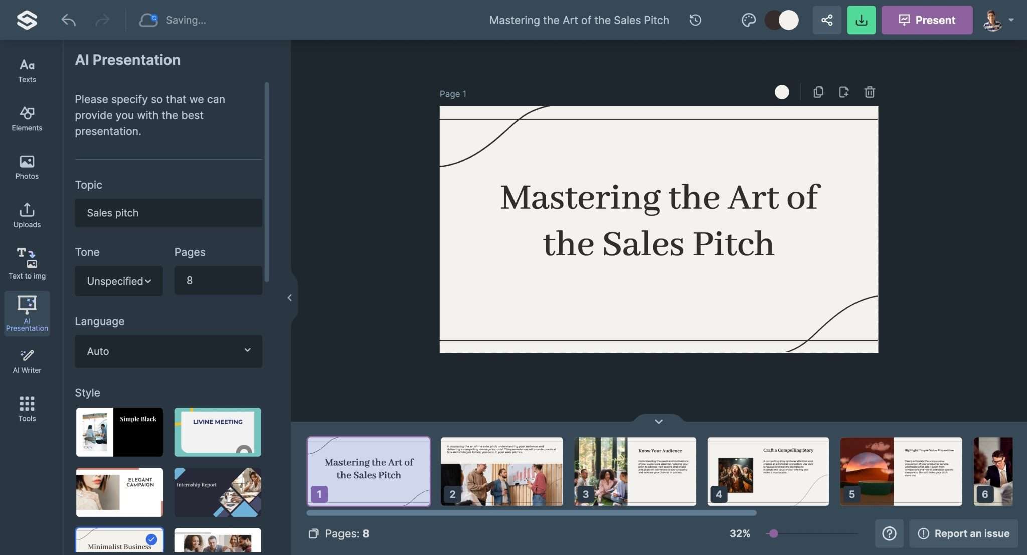 Revisão do Slidesgo: a maneira fácil de criar ótimas apresentações