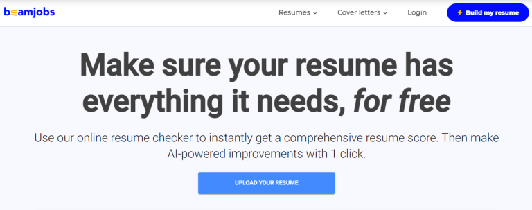 15 Best ATS Resume Checker Tools & Software (2025)