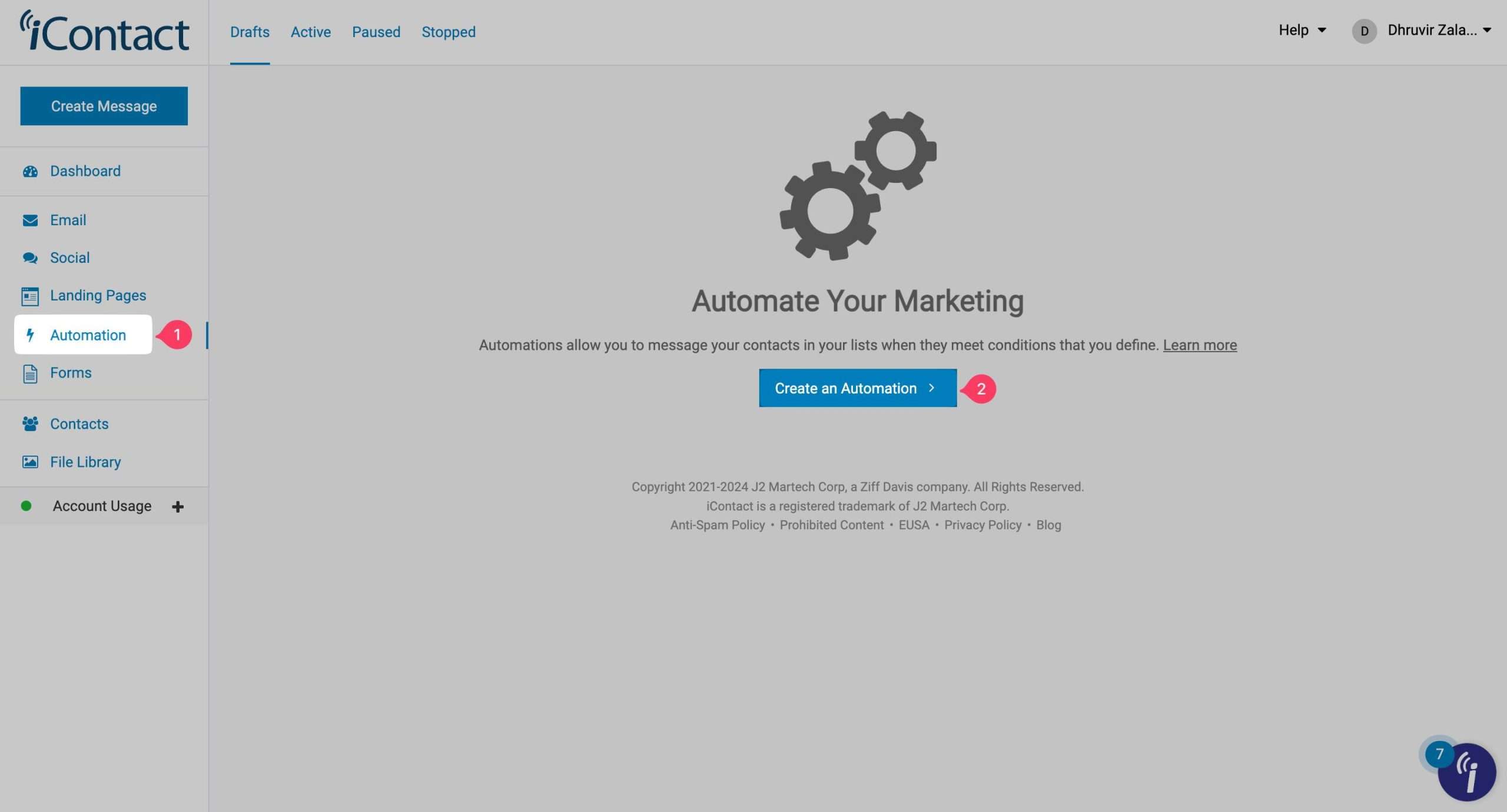 د iContact بیاکتنه: د ارزانه بریښنالیک بازار موندنه سمه ترسره شوې