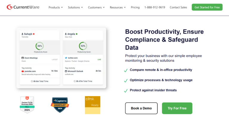 15 Best Employee Productivity Tracker Software & Tools in 2025