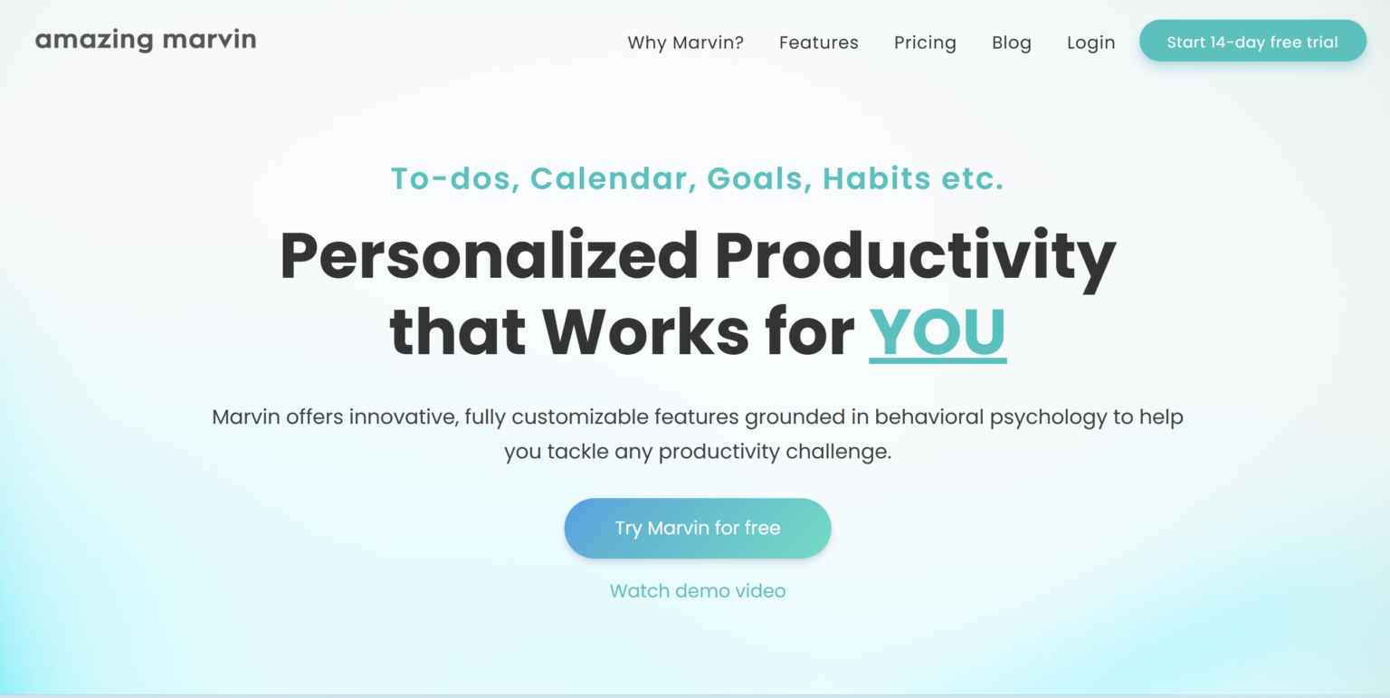 Sunsama Vs. Amazing Marvin - Our Breakdown of Their Features & Use Case ...